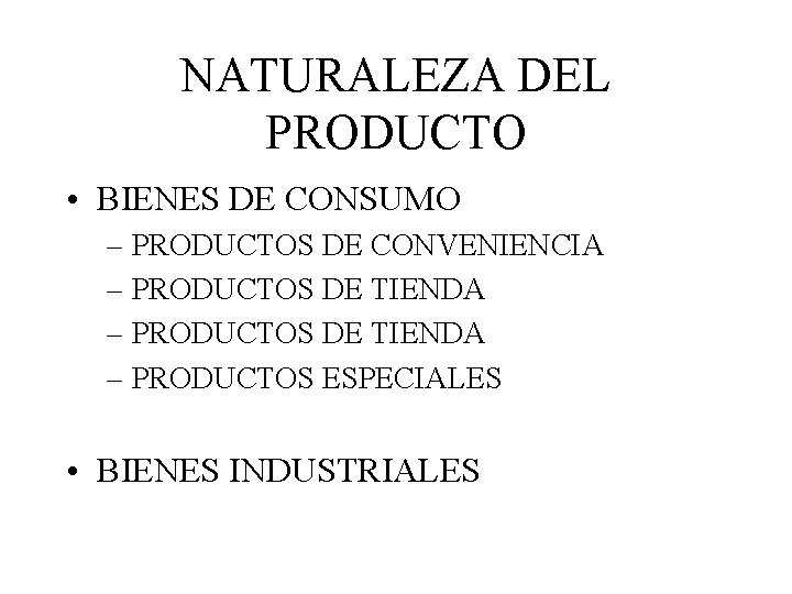SISTEMAS DE PRODUCCIN PRODUCCIN proceso mediante el cual