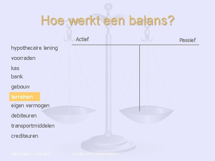 Hoe werkt een balans Wat is een balans