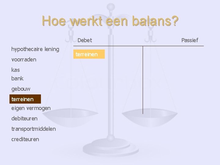 Hoe werkt een balans Wat is een balans