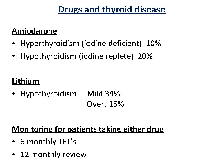 Thyroid Function tests Dr Danielle B Freedman please