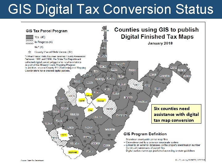 Digital Tax Map Funding Request Objective To acquire