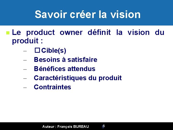 Agile SCRUM exemple La mthode SCRUM Montrer et