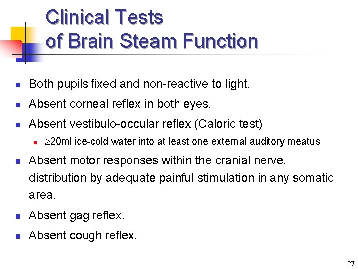 Brain Death Concept and Certification Yan Wing Wa