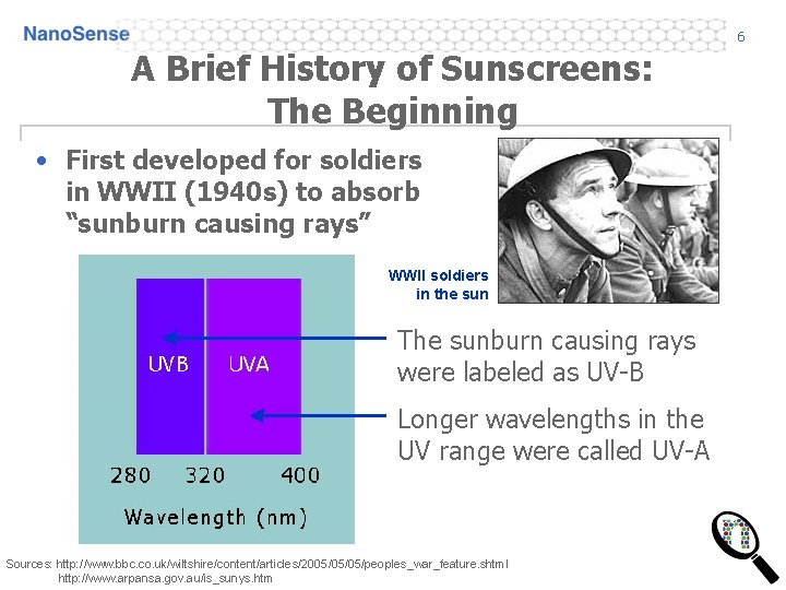All About Sunscreens Copyright 2005 SRI International 2