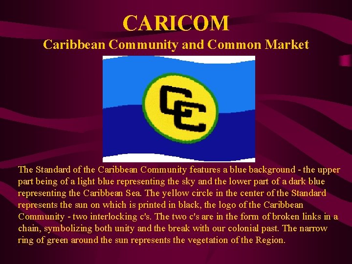 External Forces Affecting Jamaica The Caribbean Basin Jamaica