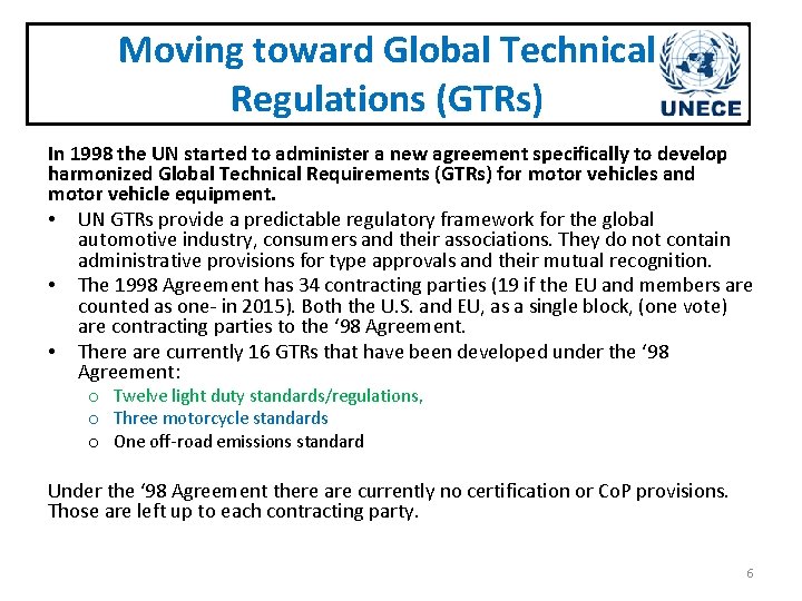 Automotive Regulations and Certification Processes Global Manufacturers ...