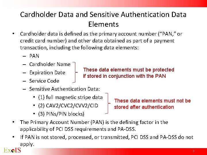 PCI Security and Compliance CCIA Fall Meeting 7