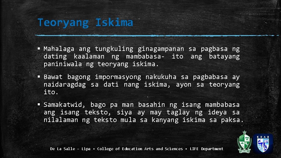 PAGBASA Module 1 De La Salle Lipa College