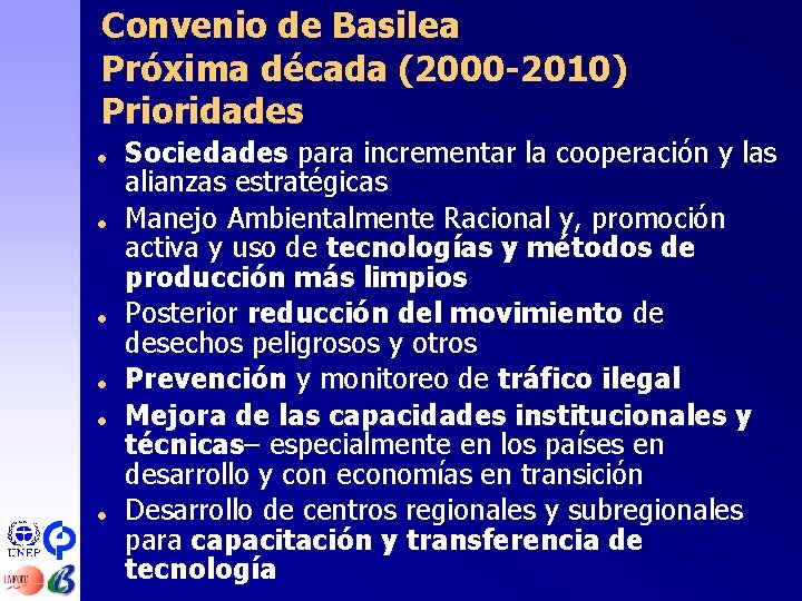 Convenio de Basilea sobre el Control de los