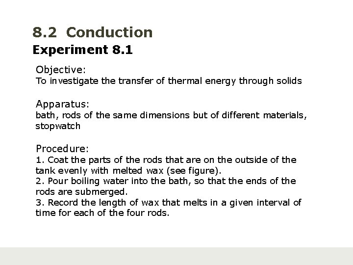 Discover PHYSICS Unit 8 Transfer of Thermal Energy