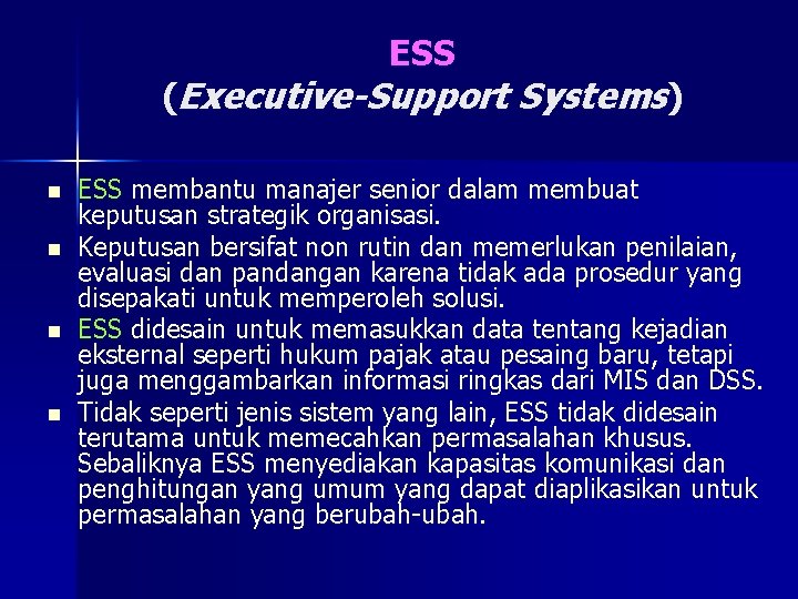 Sistem Informasi dalam Perusahaan Laudon Laudon Chapter 2