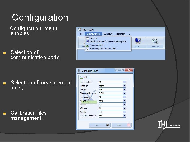 QLEVER SOFTWARE NEW SOFTWARE FROM TMIORION QLEVER software