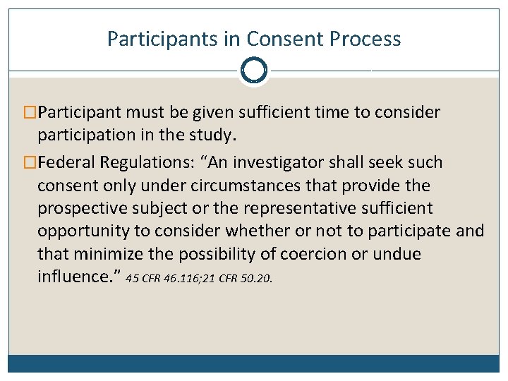 Informed Consent Overview EMORY UNIVERSITY INSTITUTIONAL REVIEW BOARD