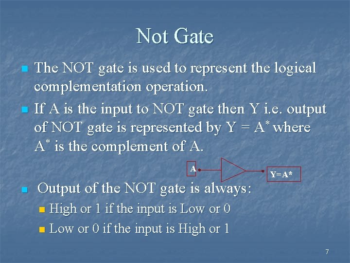 Chapter 3 Logic Gates Chapter Objectives n n