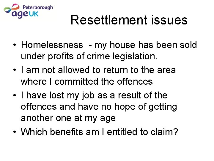 Meeting the needs of older prisoners Making the