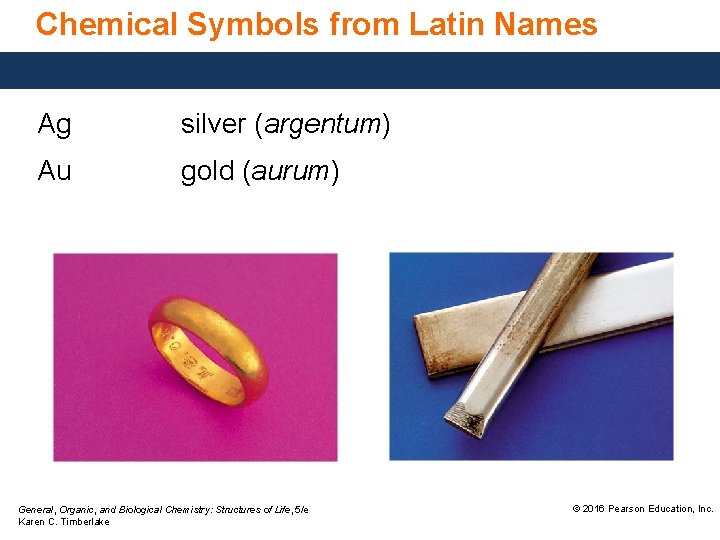 Lecture Presentation Chapter 4 Elements and Symbols Karen