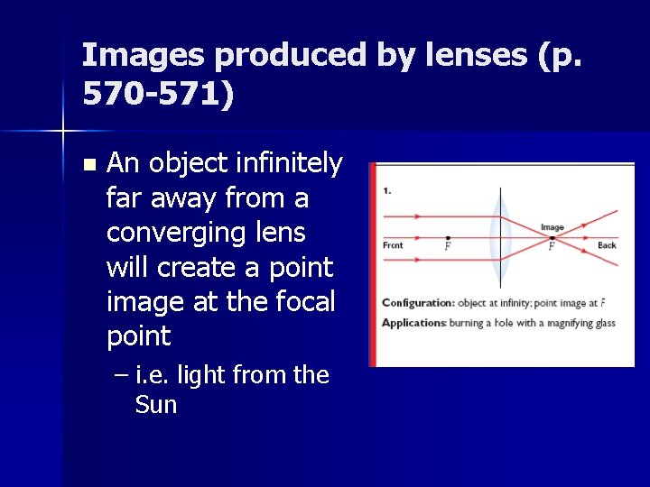 Thin Lenses Chapter 15 What is a lens