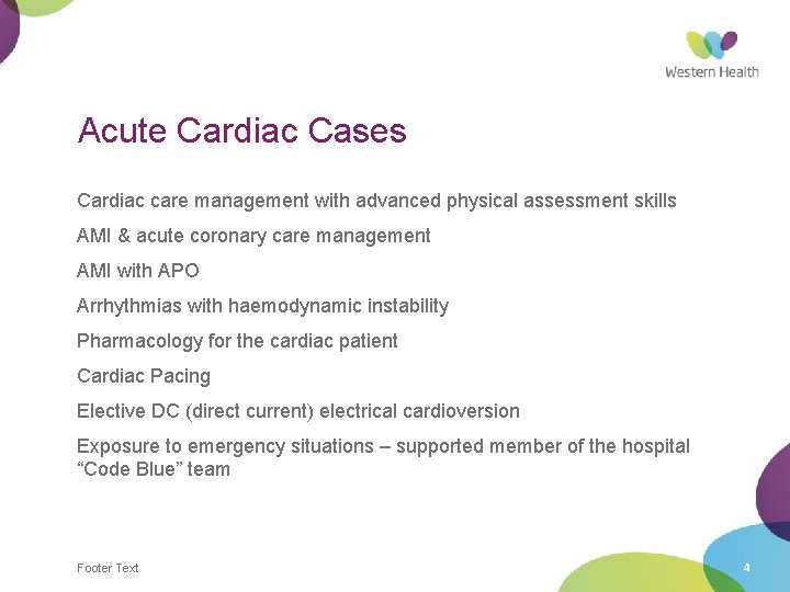 Discovery Program Cardiac Care Unit Our Unit The