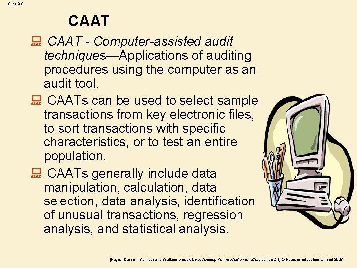 Slide 9 1 Analytical Procedures Principles of Auditing