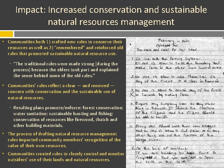 DRAFTING BYLAWS FOR COMMUNITY LAND NATURAL RESOURCE MANAGEMENT
