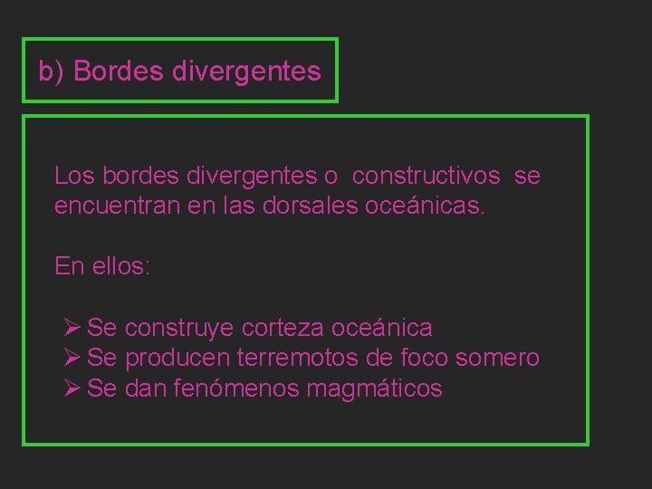 TECTNICA DE PLACAS III TEORA Y CICLO DE