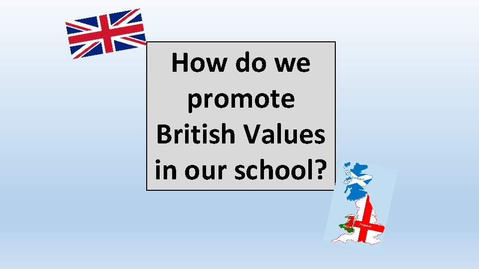 How do we promote British Values in our