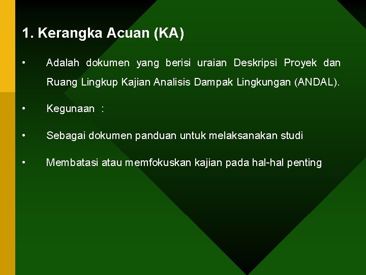 ANALISIS MENGENAI DAMPAK LINGKUNGAN HIDUP AMDAL PENGERTIAN PROSES