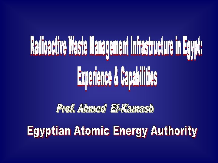 Waste Management System in Egypt Justification Minimization Segregation
