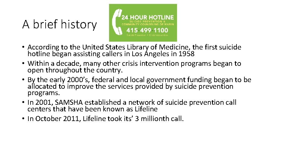 Warm Lines A brief history According to the