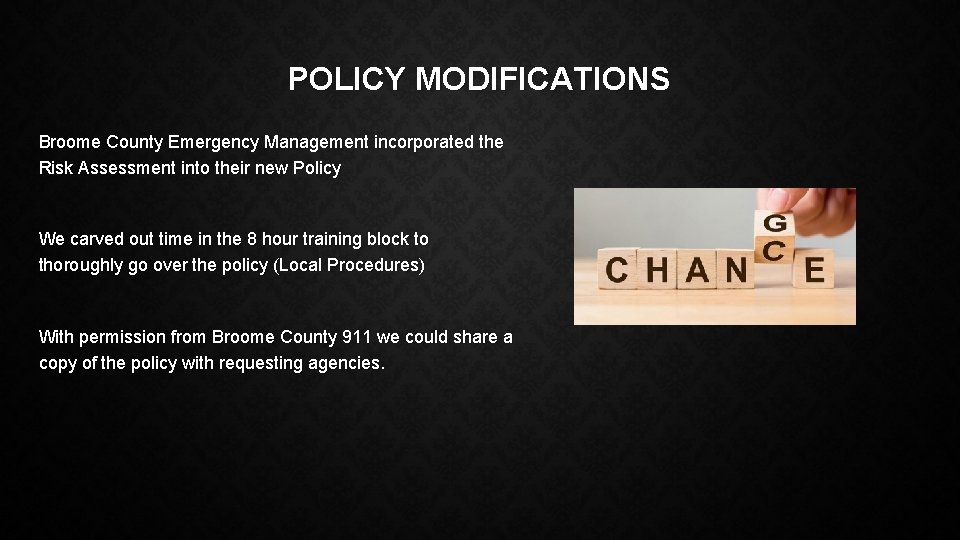 BROOME COUNTY 911 DISTRESSED CALLER DIVERSION PROGRAM WEBINAR