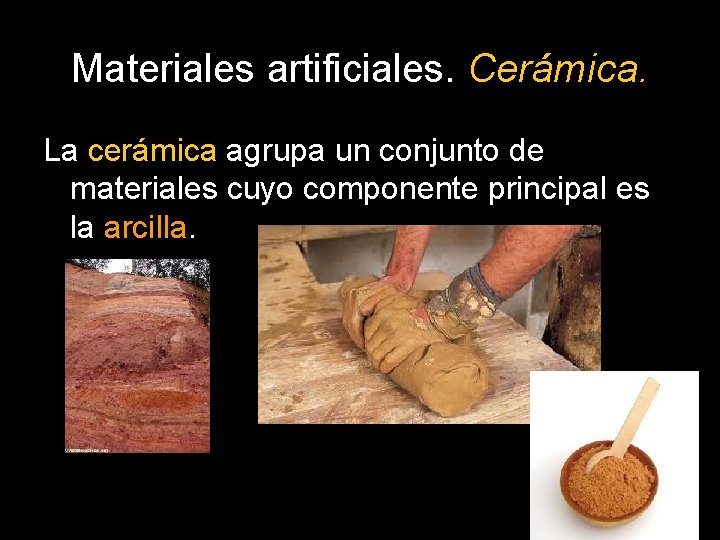 Materiales artificiales Materiales artificiales Hasta ahora hemos aprendido