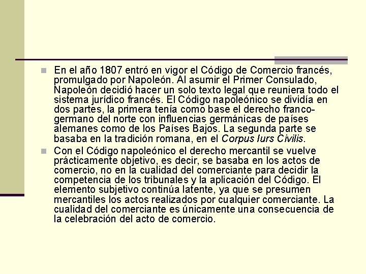 Derecho Mercantil www jjmoralex com El Derecho es