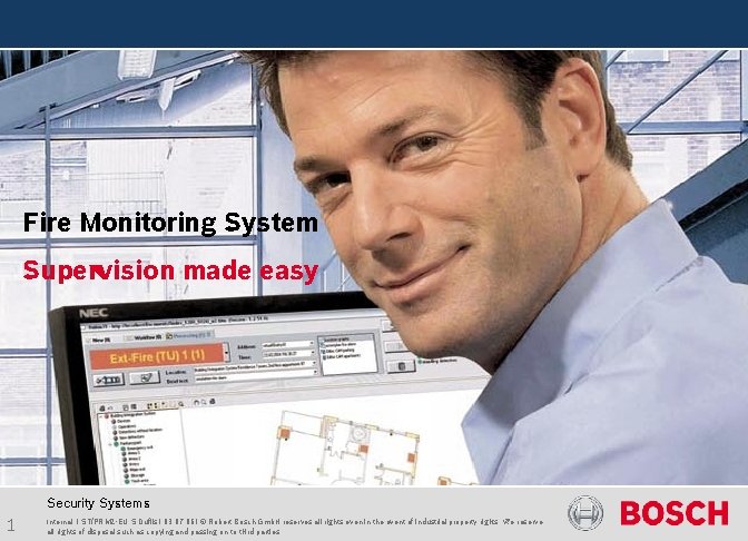Fire Monitoring System Supervision made easy Security Systems