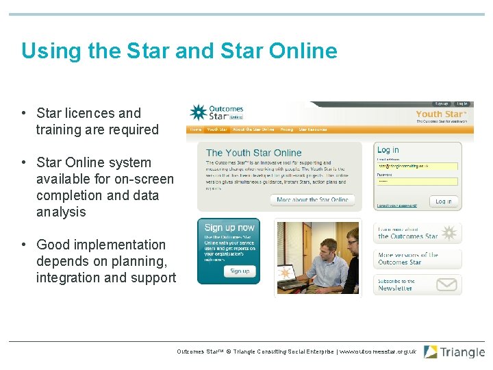 Introducing the Outcomes Star Created by Triangle Consulting