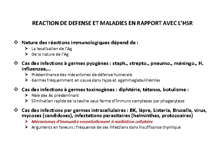 HYPERSENSIBILITE DE TYPE IV HS RETARDEE HS A