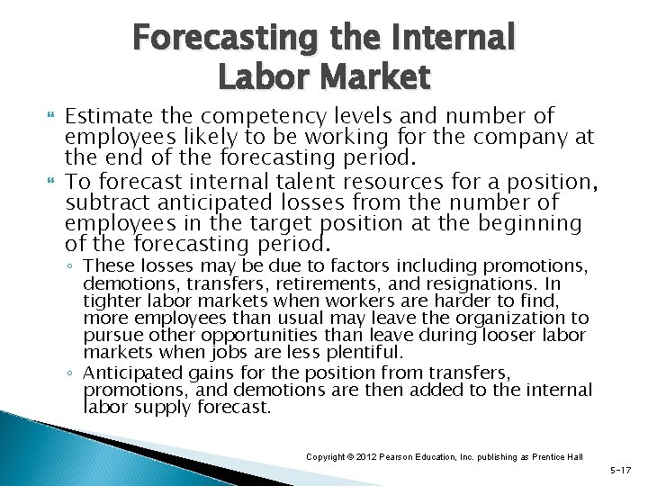 Strategic Staffing Chapter 5 Forecasting and Planning Jean