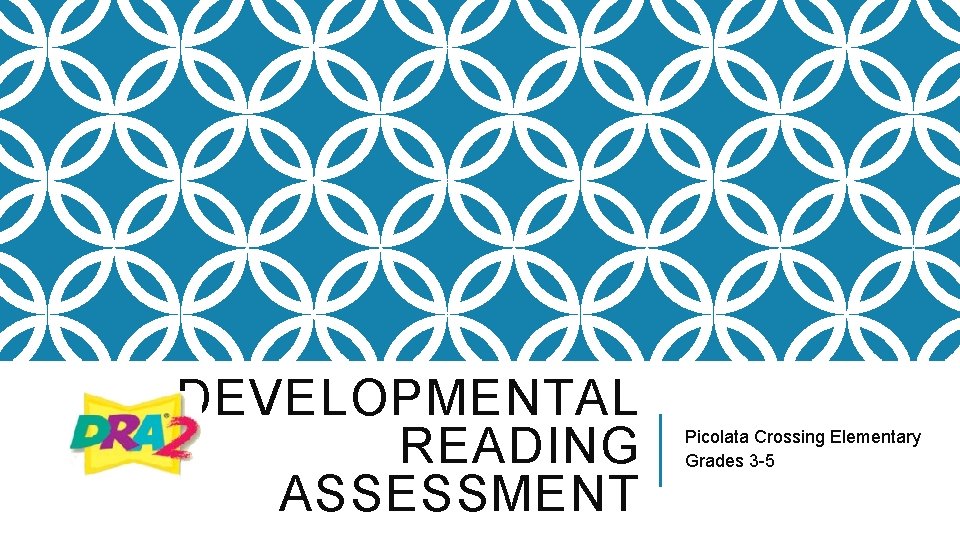 DEVELOPMENTAL READING ASSESSMENT Picolata Crossing Elementary Grades 3