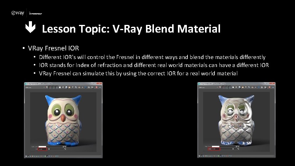 VRay Material VRay Blend Material Lesson Introduction Orientation