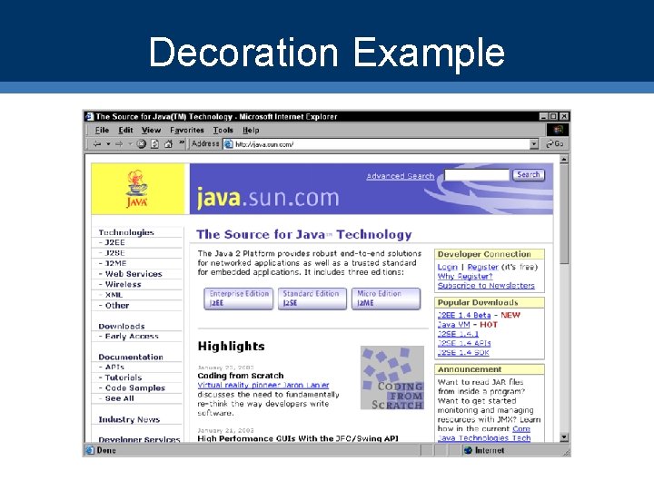 OPENSYMPHONY SITEMESH The best Open Source component youve
