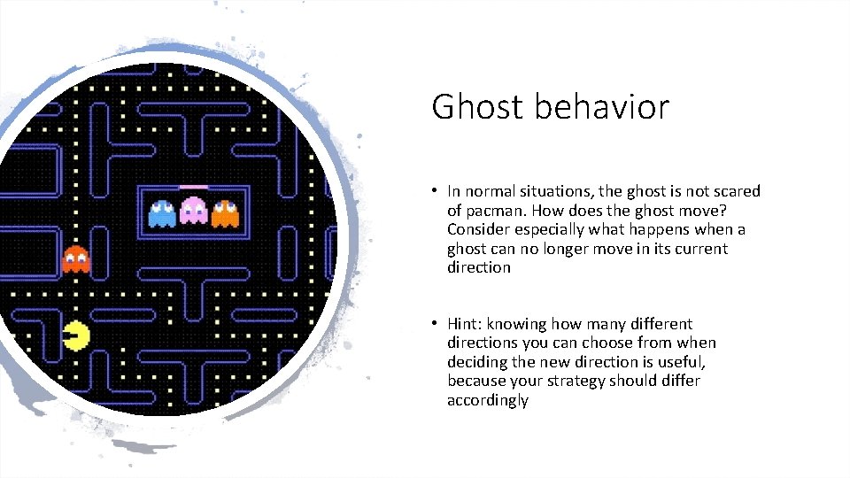 PACMAN OO Style Pacman an object oriented view