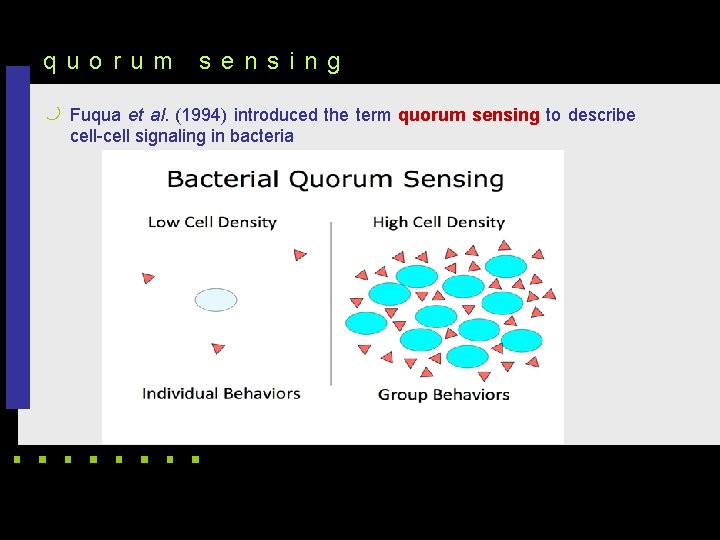 quorum sensing biofilms cell communication q u o