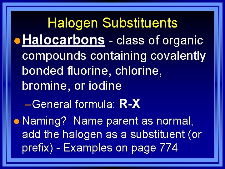 Chapter 26 Functional Groups and Organic Reactions Charles