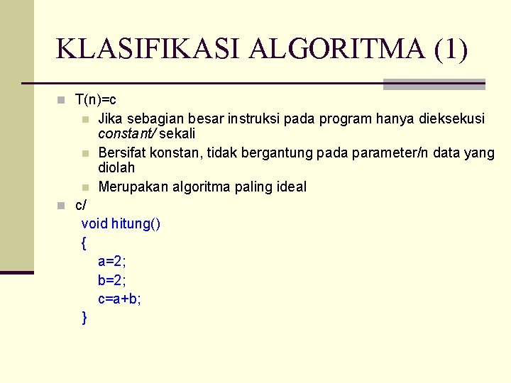 Outline Materi Alpro2 Prinsip Analisa Algoritma Pemrograman Berorientasi