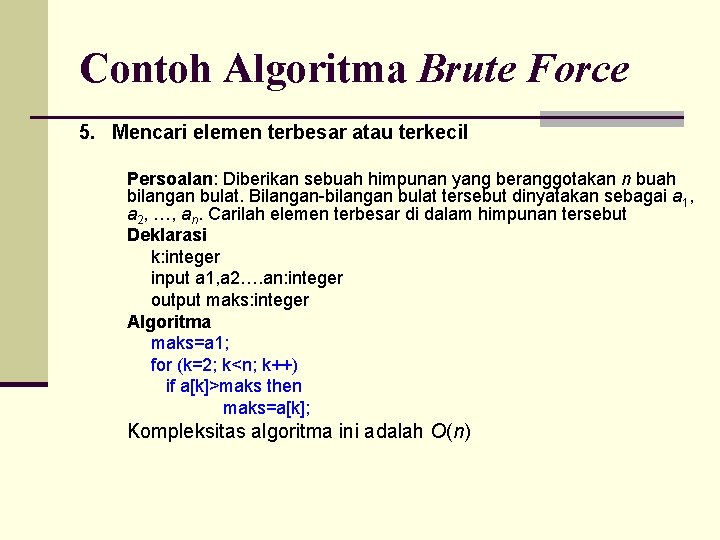 Outline Materi Alpro2 Prinsip Analisa Algoritma Pemrograman Berorientasi