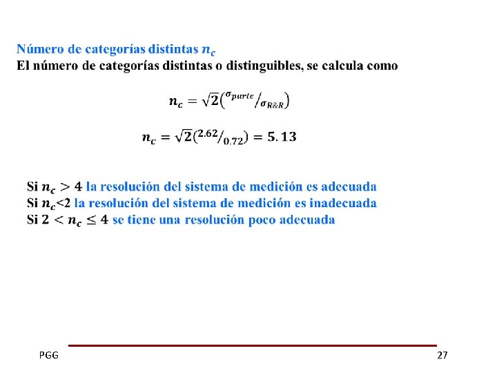 Calidad de las Mediciones Repetibilidad y Reproducibilidad RR