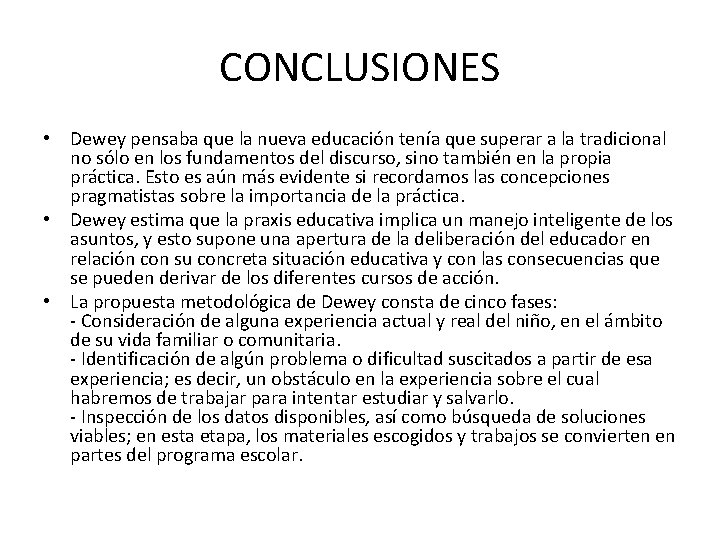 EL LEGADO PEDAGGICO DE JHON DEWEY John Dewey