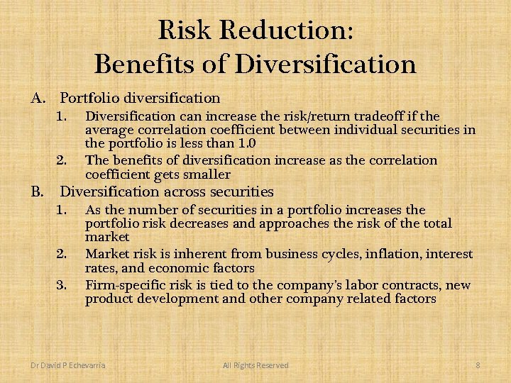 Principles of Investing FIN 330 CHAPTER 17 MODERN