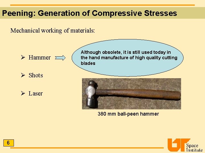 Laser Shock Peening of Bulk Metallic Glasses Part