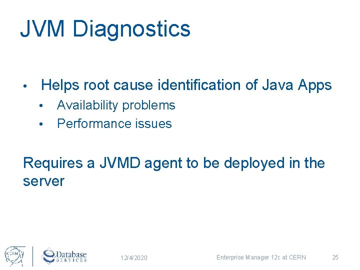 Oracle Enterprise Manager 12 c CERN Anton Topurov