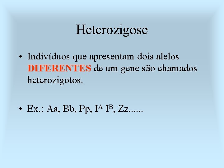 Gentica Conceitos Bsicos O que gentica o estudo